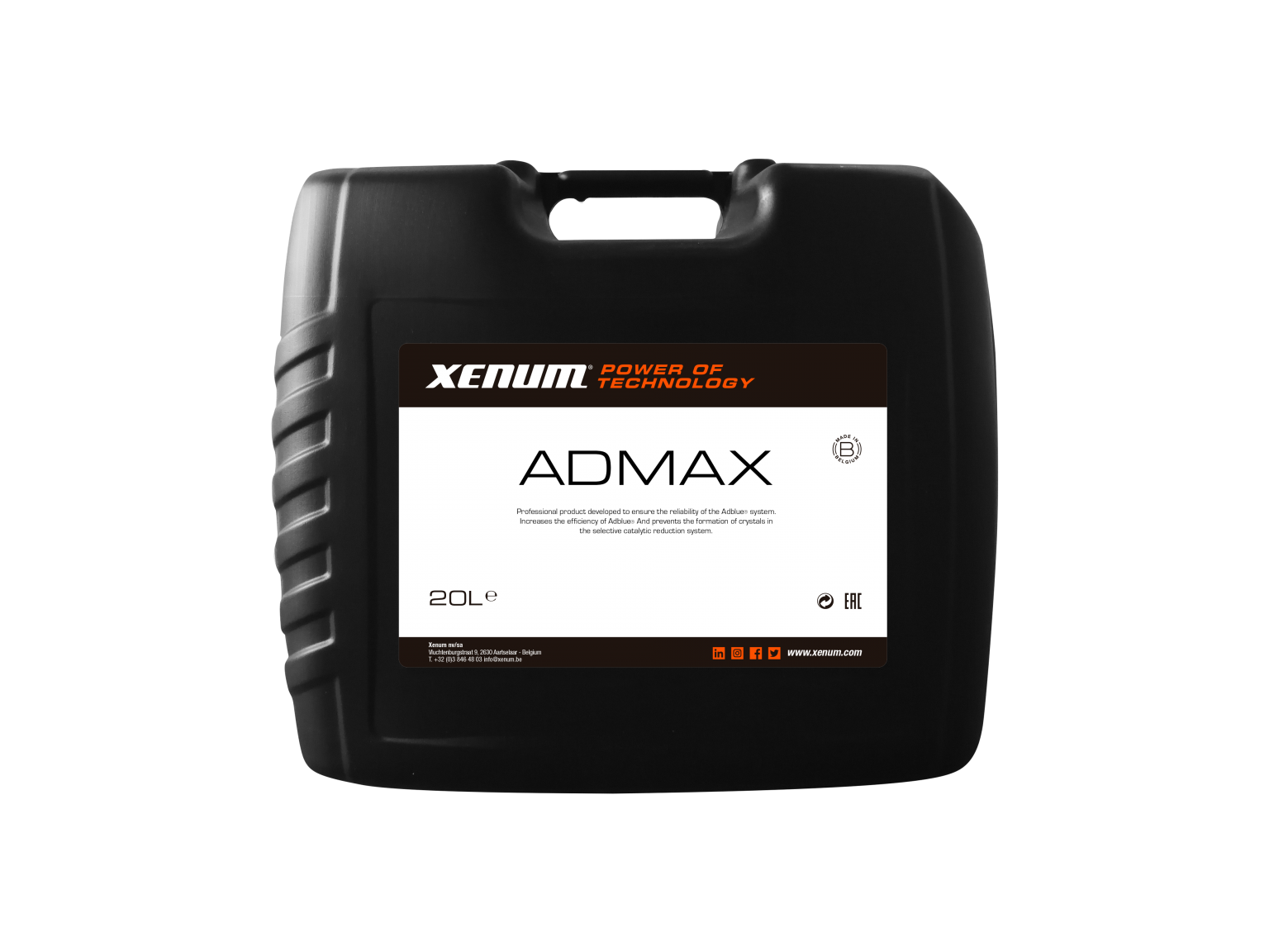 Xenum Admax - 20 Litres - Engine Clean Solutions